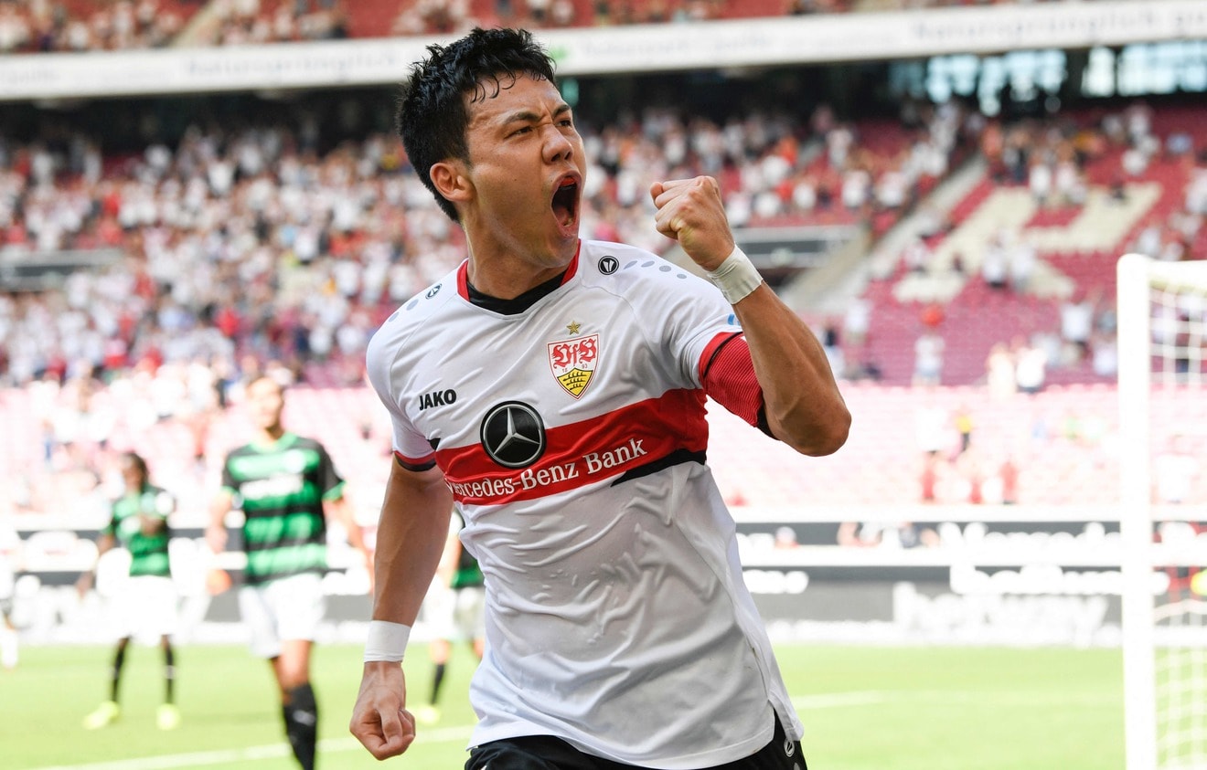 日本代表・遠藤航、ブンデスリーガ開幕戦でいきなりゴール!「シュトゥットガルトの新主将」が魅せた鮮やか先制弾 サッカー批評web