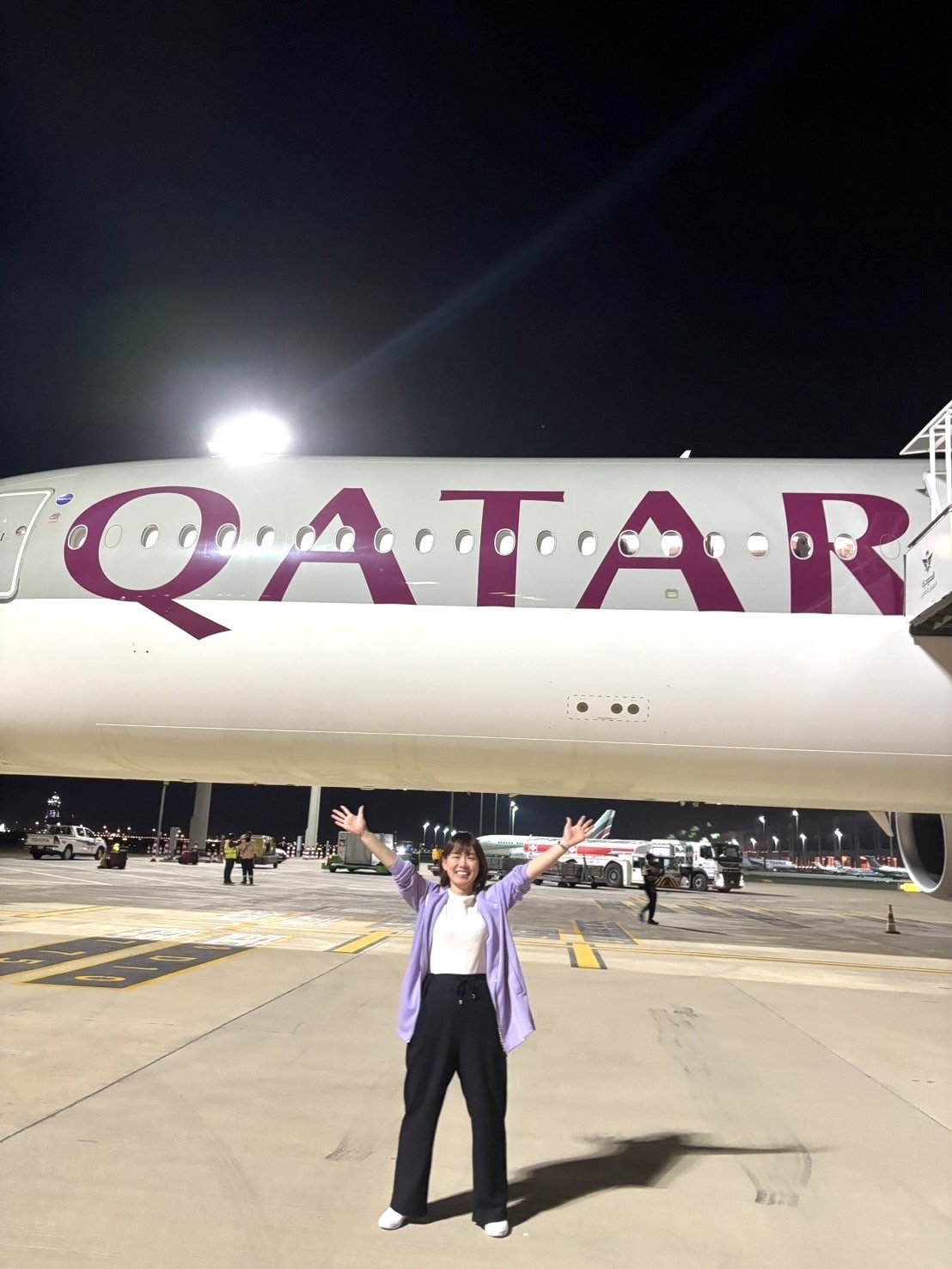 【J1川崎のスタジアムMC小森すみ恵の「ACLEサウジアラビア遠征体験記」(1)】チャーター便で移動する選手・スタッフを間近で見て感じた驚きと喜び……「優勝の瞬間を見たいよね！」から始まった ...