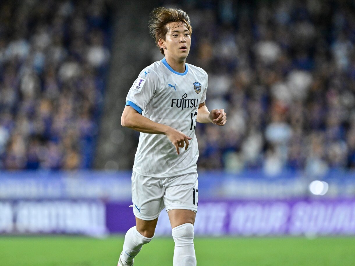 画像・写真：「個人的な話になるんですけど…」J1川崎・三浦颯太がACLE蔚山戦で秘めていた古巣・J2甲府への思いとは――「僕が違うチームで蔚山にちょっとやり返した」 | Jリーグ・国内 ...