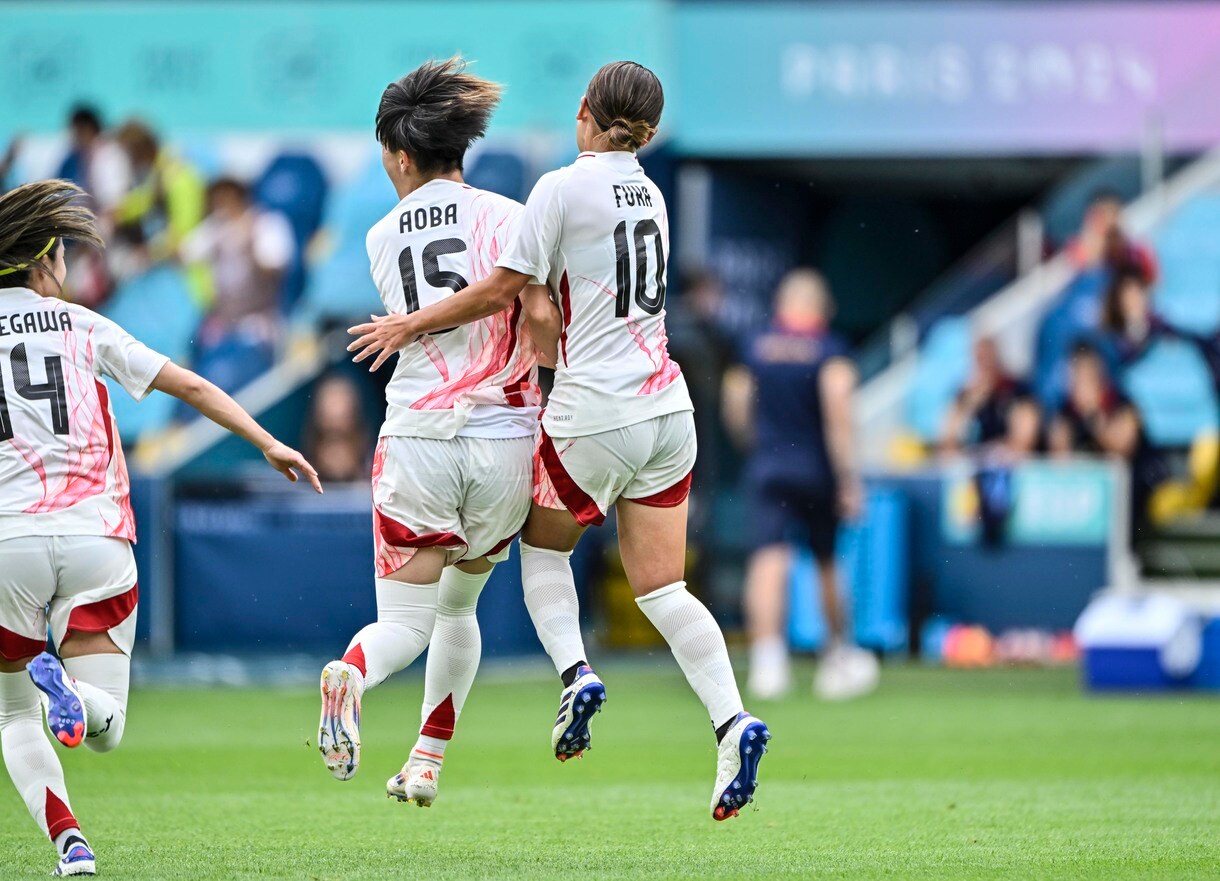 画像・写真:なでしこジャパン、パリ五輪で黒星発進……藤野あおばの直接fkで鮮やかに先制するも、スペイン代表にボールを支配され完敗 日本代表